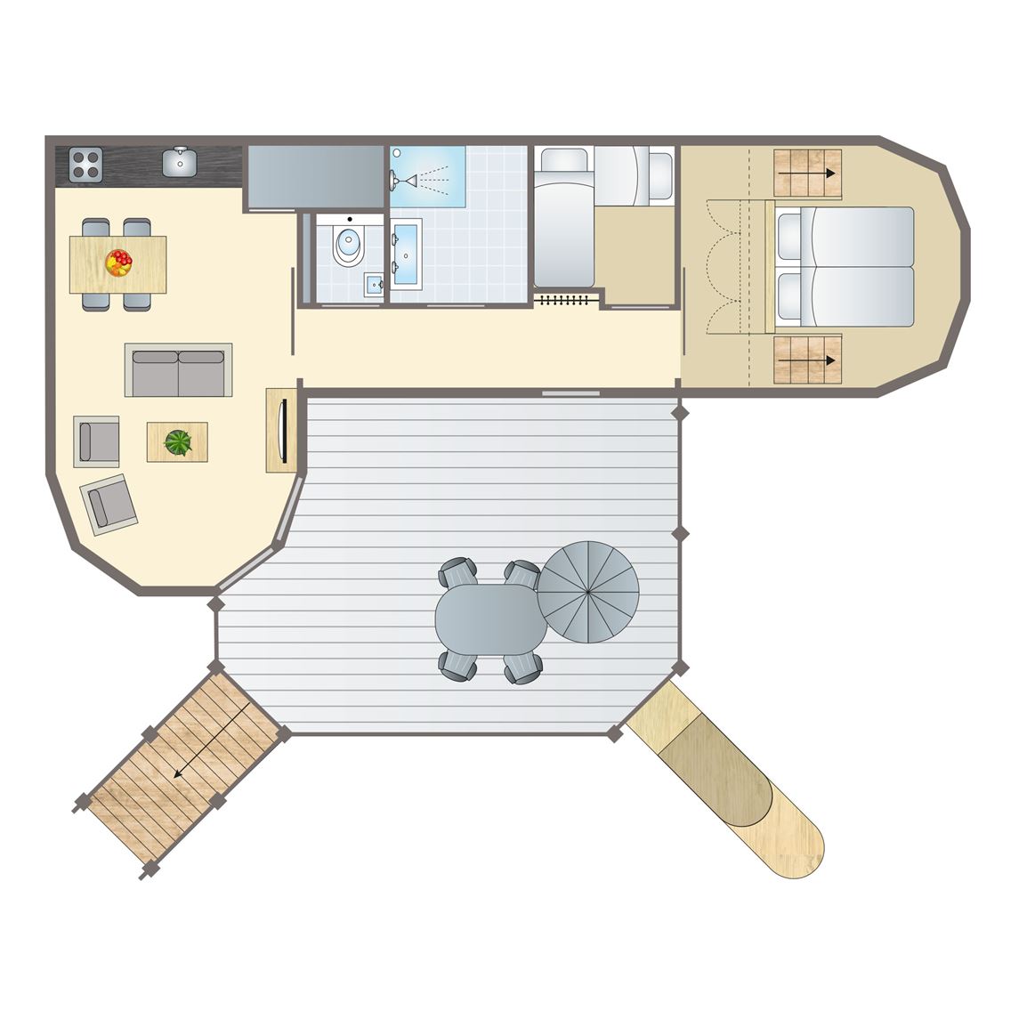 treehouse villas floor plan | Viewfloor.co