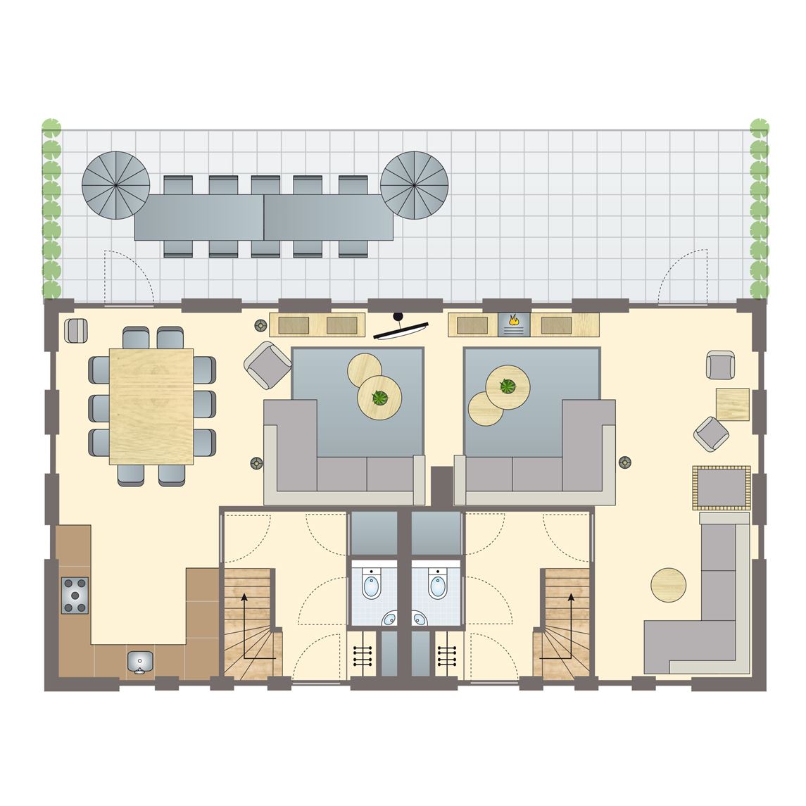 10-person 'children's' farmhouse - Comfort 10CEK on Hof van Saksen