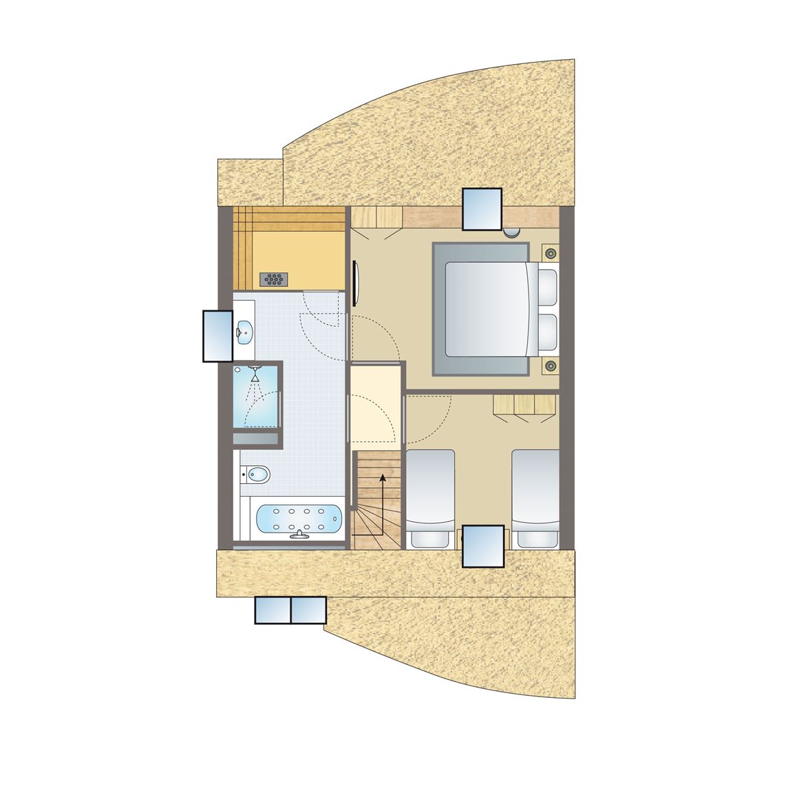 4-person Wellnessfarmhouse - Extra luxury 4LW on Hof van Saksen