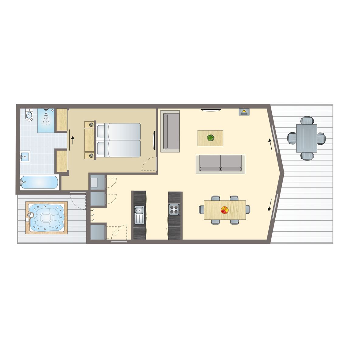 2-person lodge - Belfry 2C3 on Laceby Manor Resort & Spa