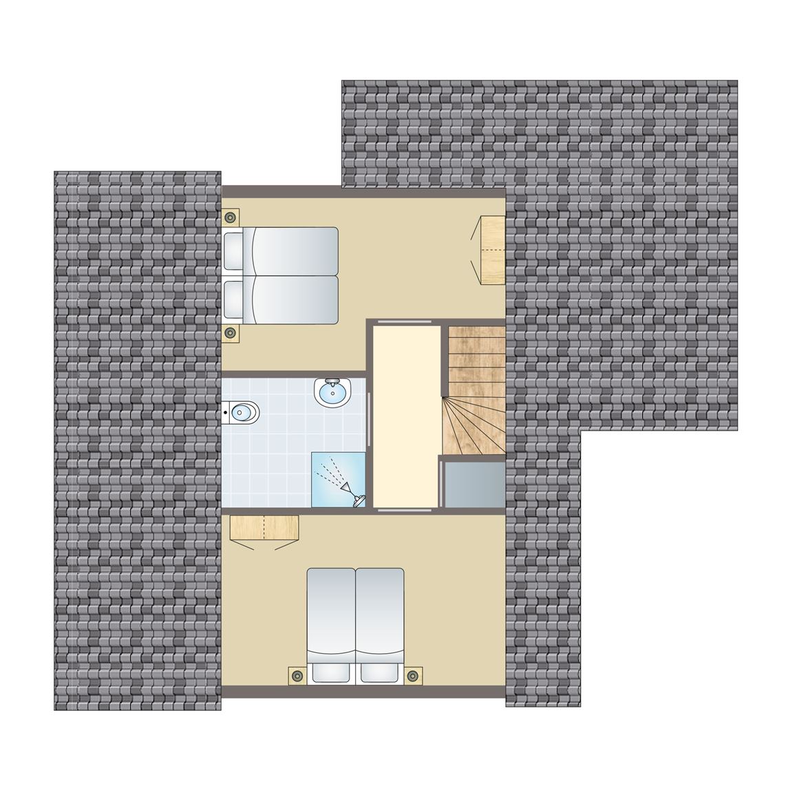 6-person bungalow 6B2 on Holiday park Orveltermarke