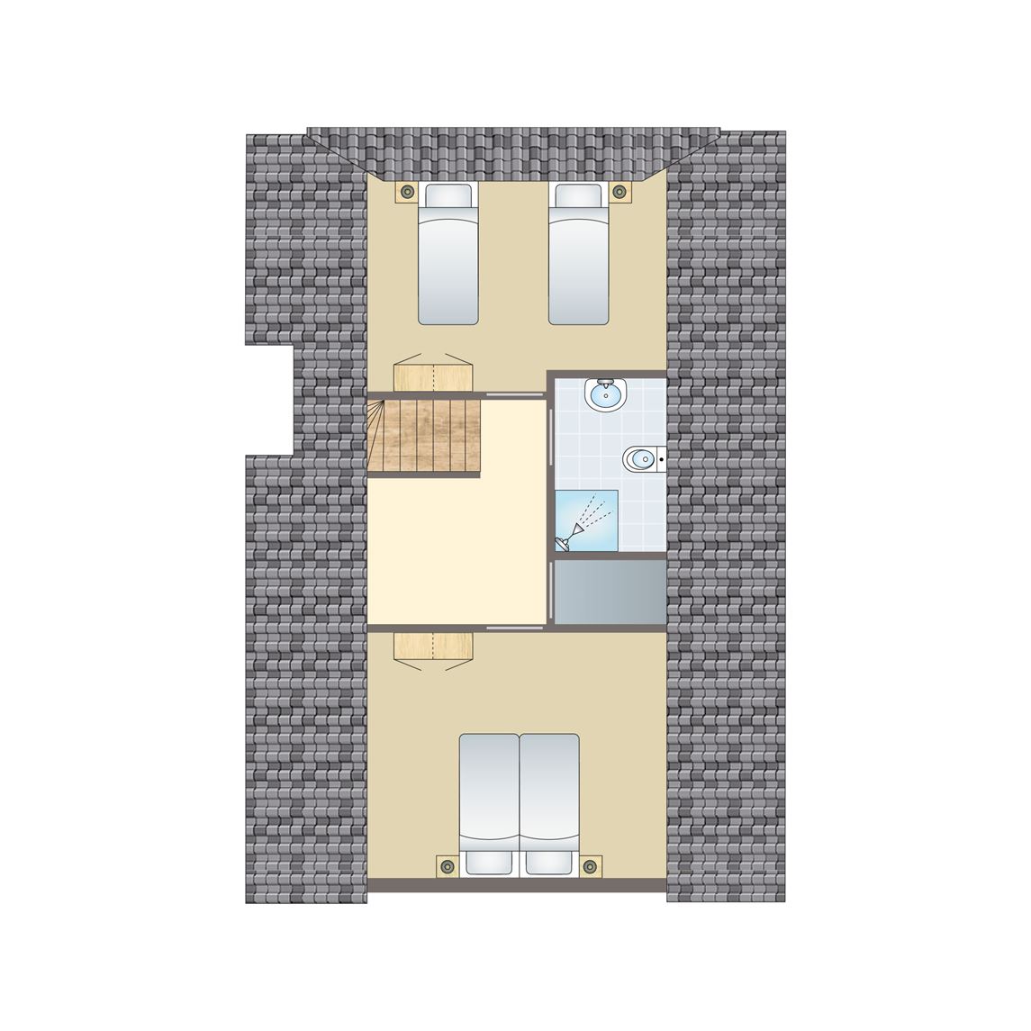 6-person bungalow 6BE on Holiday park Orveltermarke