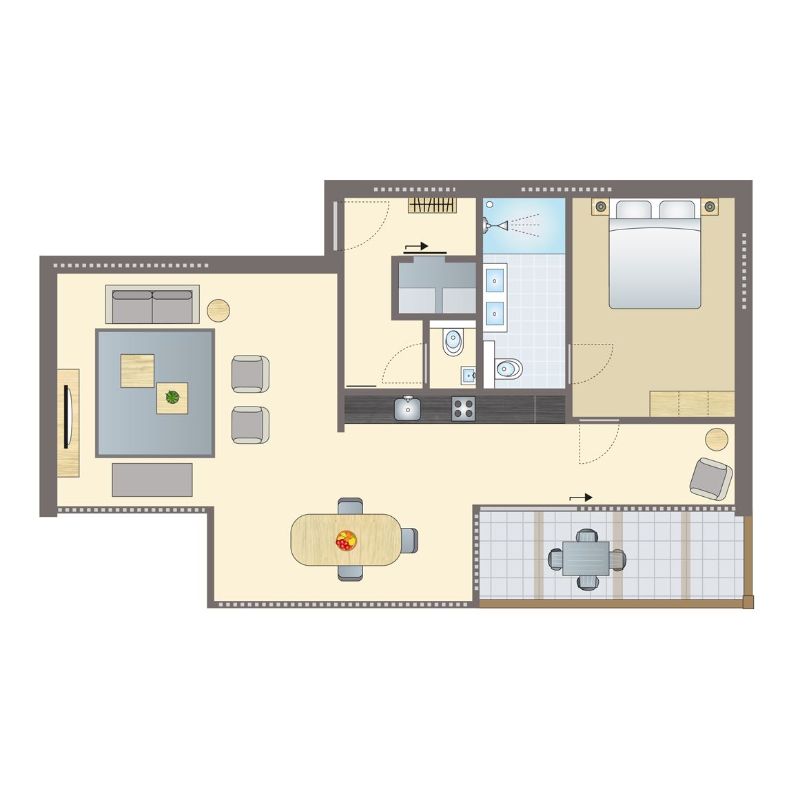 2-person residence - Luxury 2L1 on Holiday park Olde Kottink