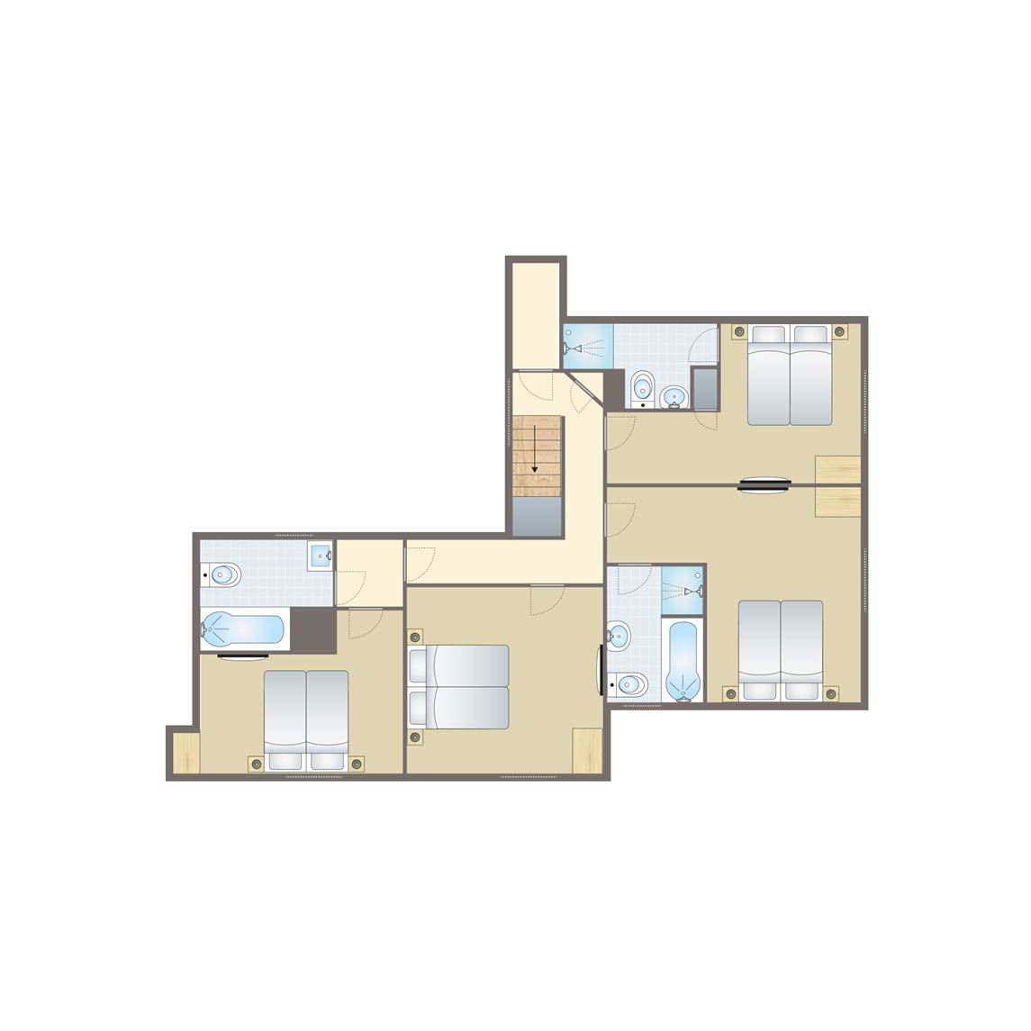 8-person cottage - Whalesborough Farmhouse Spa 8ELP1 on Whalesborough ...